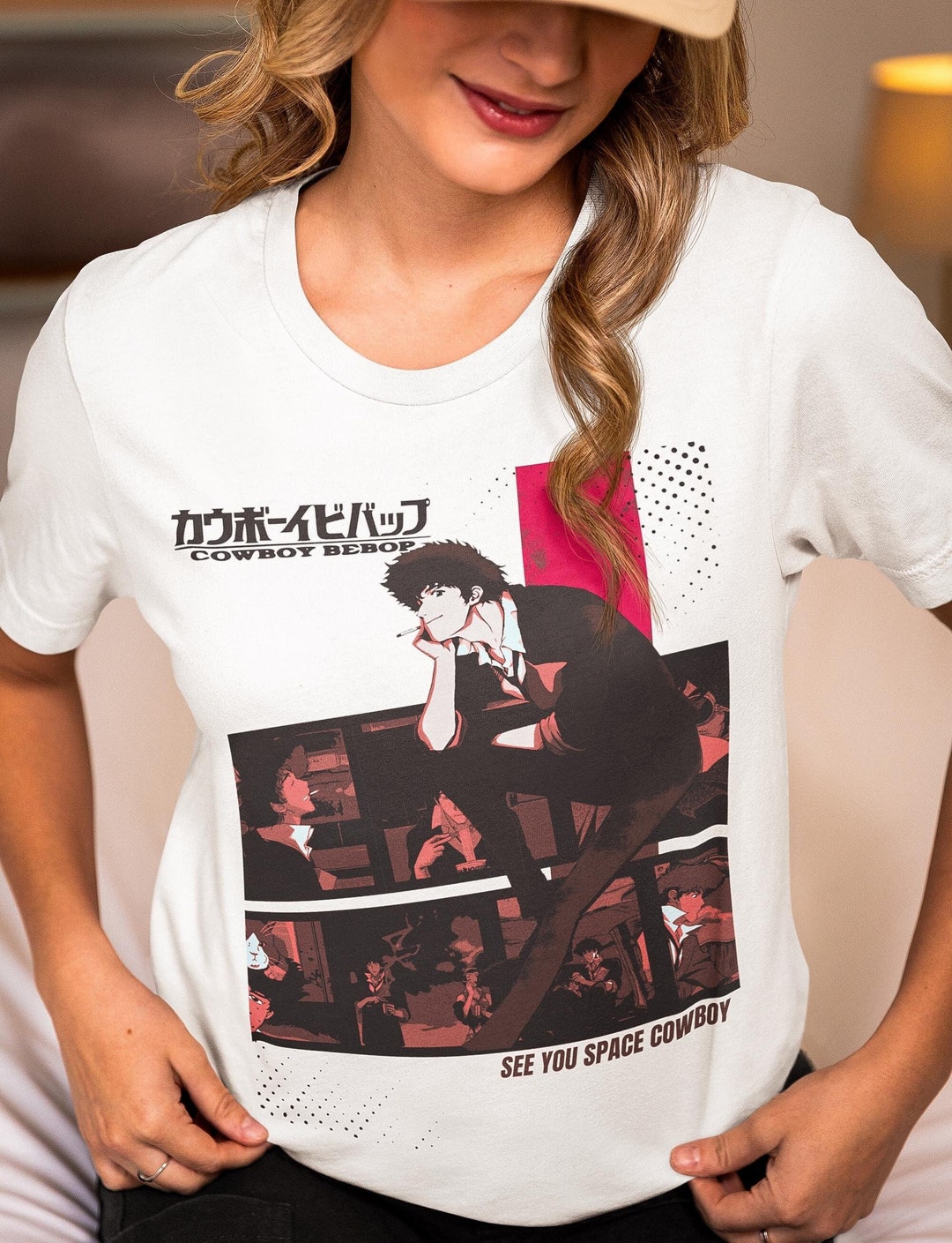 Retro Cowboy Bebop T-shirt - 90s Vintage Anime Merch - Cowboy Bebop ...