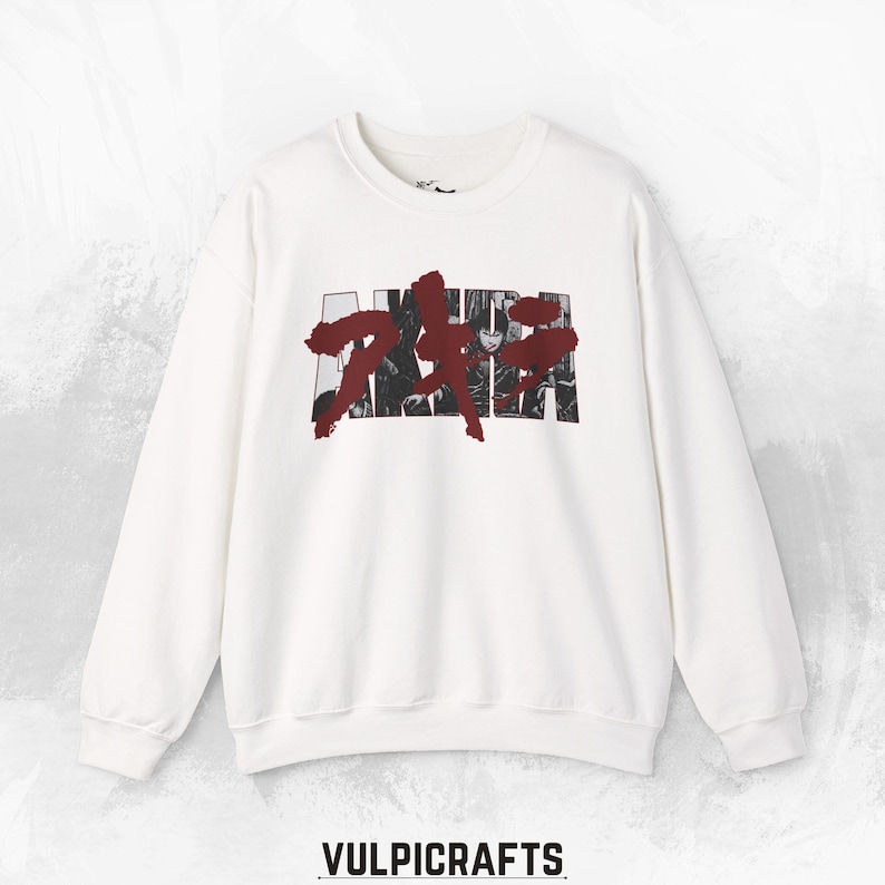 Akira Anime Sweatshirt: Unisex Neo Tokyo Cyberpunk Streetwear - Etsy