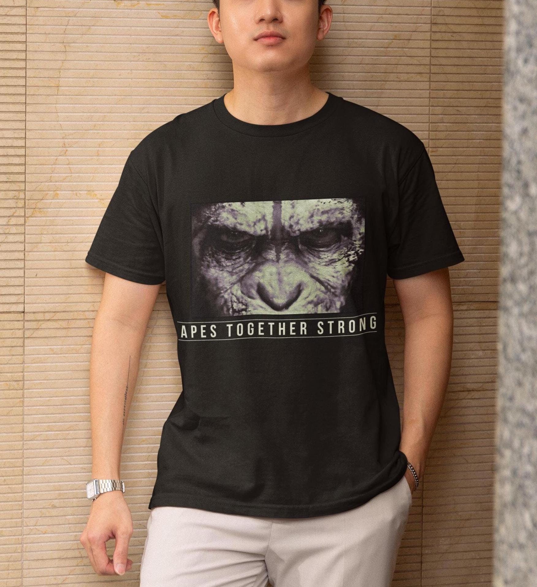 Planet of the Apes T Shirt - Etsy Planet of the Apes T Shirt - Etsy