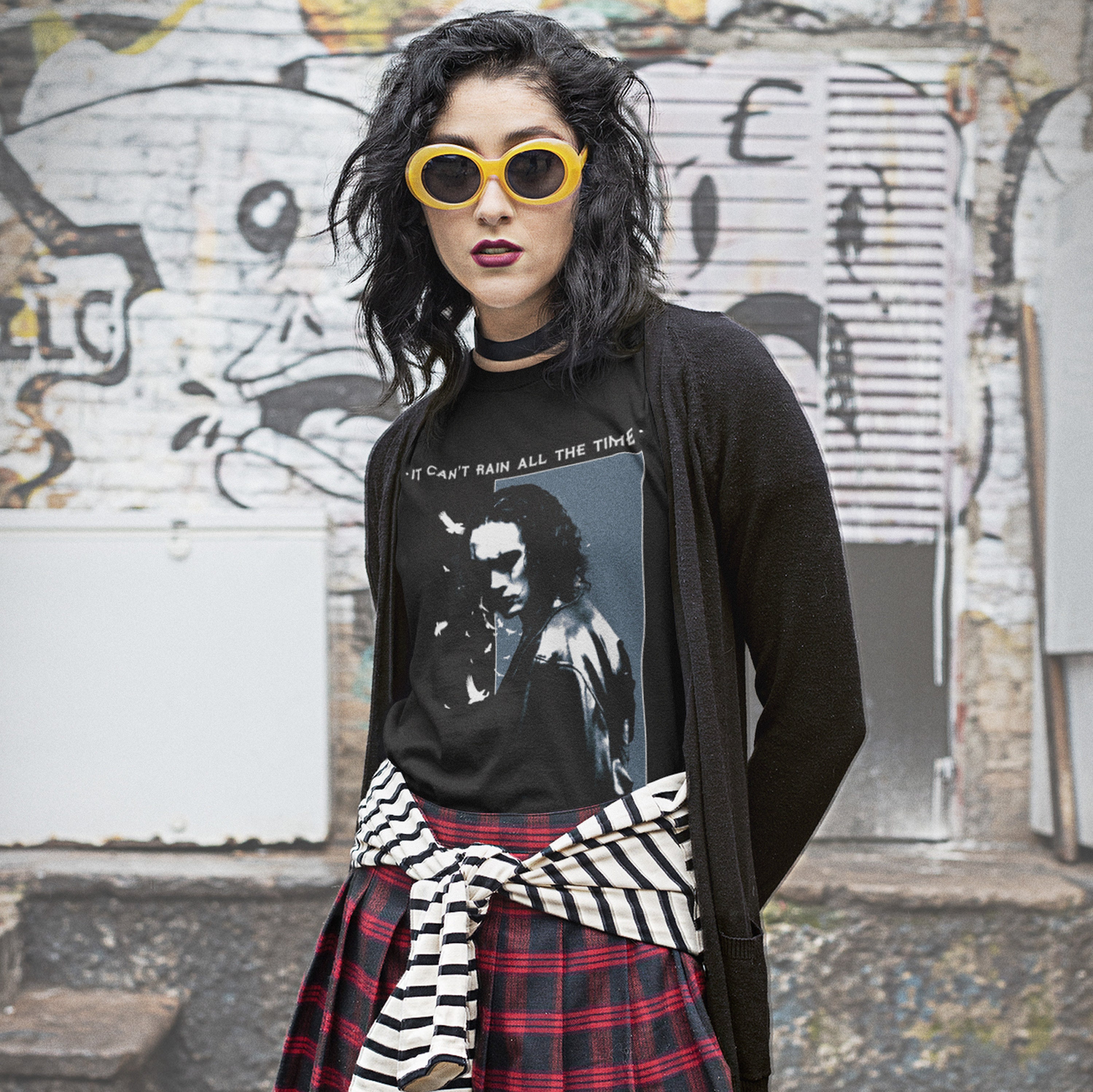 The Crow T-shirt, It Can't Rain All the Time, Eric Draven Tee, Brandon ...