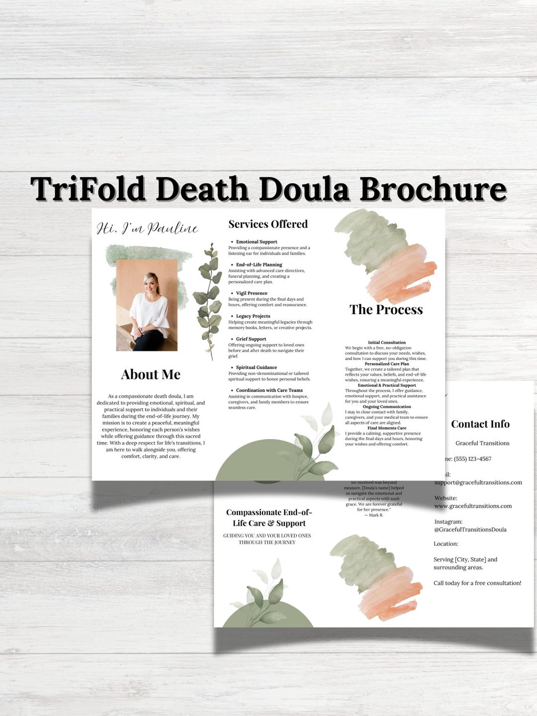 End of Life Doula Business Forms, Doula Business Template, Death Doula ...
