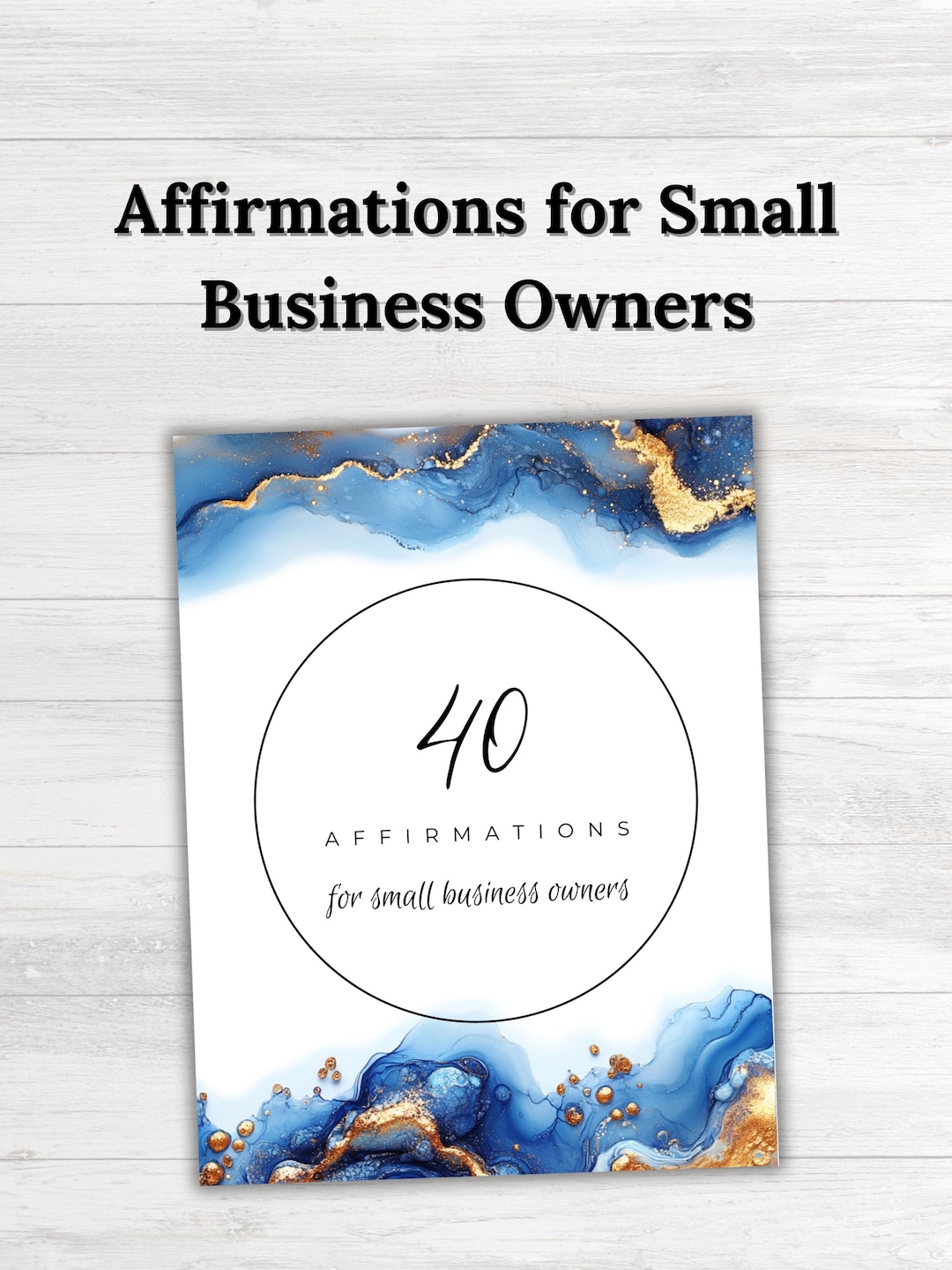 Business Affirmation Card, Affirmation Vision Board, Mindfulness Card ...