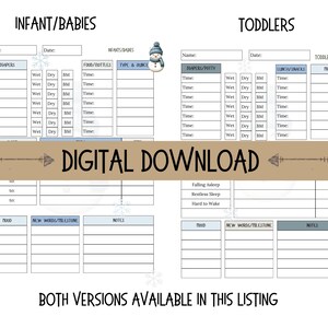 Daycare Parent Note Home, Parent Report Child Care, Toddler Parent ...