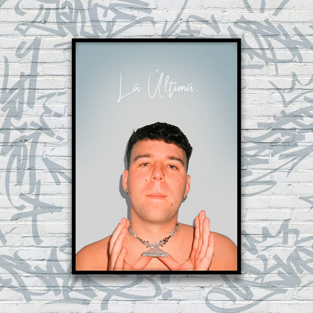 Poster the Last Quevedo Decoration for Quevedo Fans - Etsy