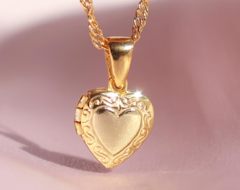 Clara Heart Locket Necklace Princesscore Jewelry B GRADE - Etsy