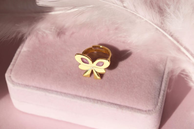 Clove Ring, Butterfly Ring, Gamer Jewelry - Etsy