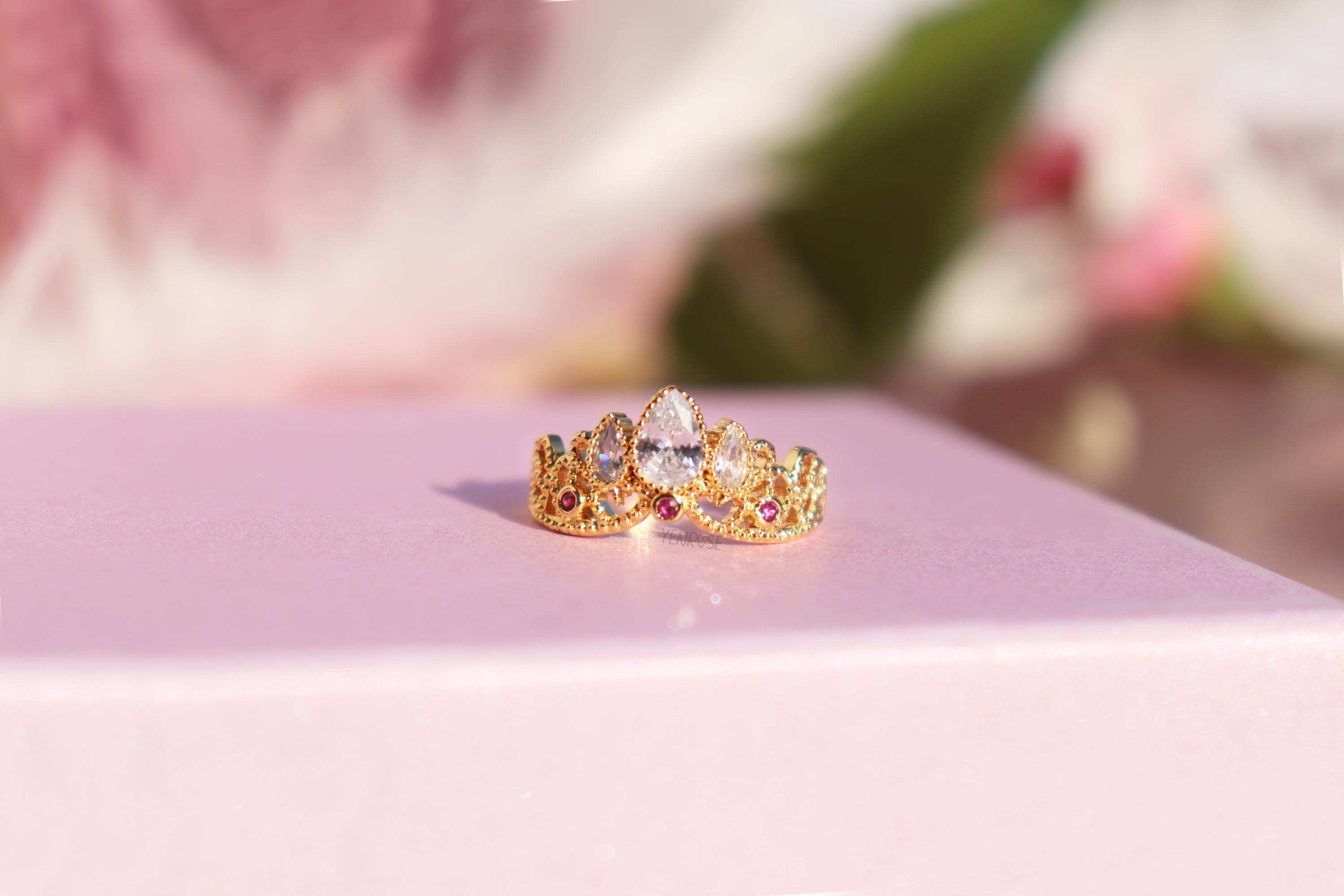 Crown Necklace and Ring Set, Princess Jewelry, Princess Crown, Geek ...