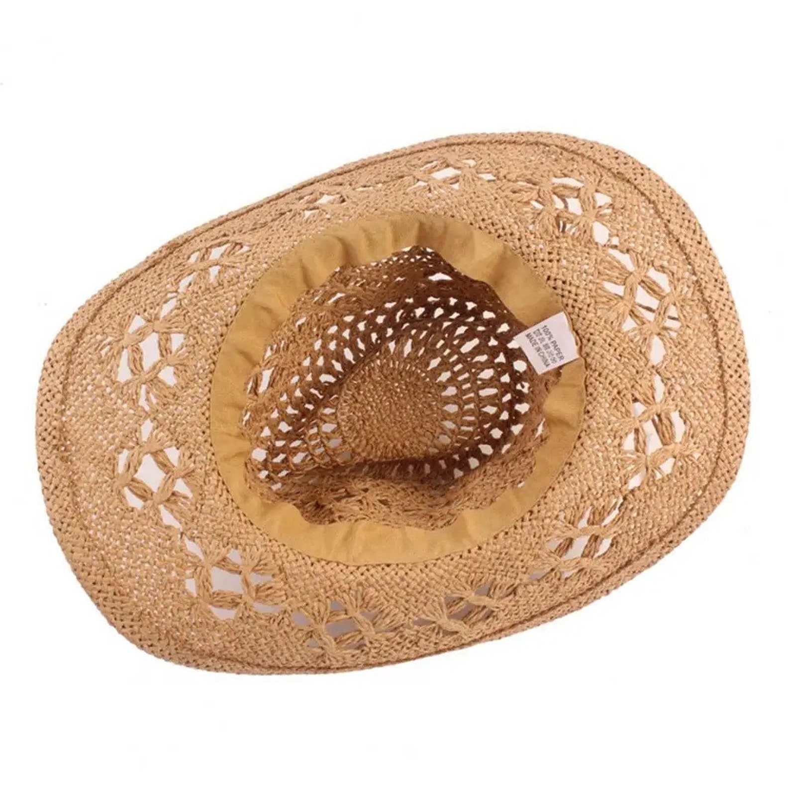 Classic Cowboy Hat for Men and Women Bohemian Festival Hat Vintage Sun ...