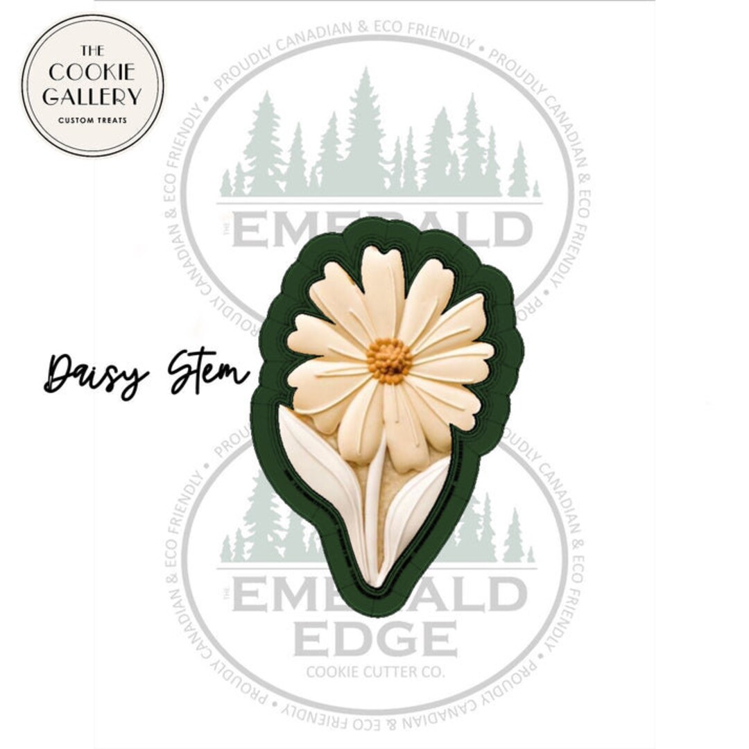 The Classic Daisy Collection - Daisy Stem Cookie Cutter - Etsy