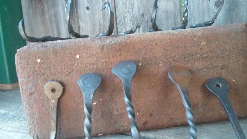 Hooks of Holding. Hand Forged Steel Multipurpose Hooks. - Etsy