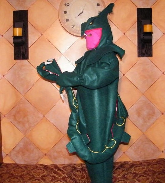 Rayquaza Pokemon costume for Mrs. Pam | Etsy