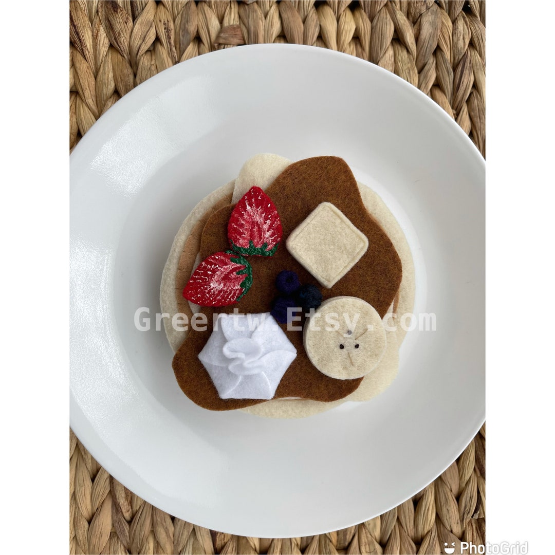 Felt Pancakes, Breakfast, Hot Cakes, Waldorf, Tea Time, Toy Kitchen ...