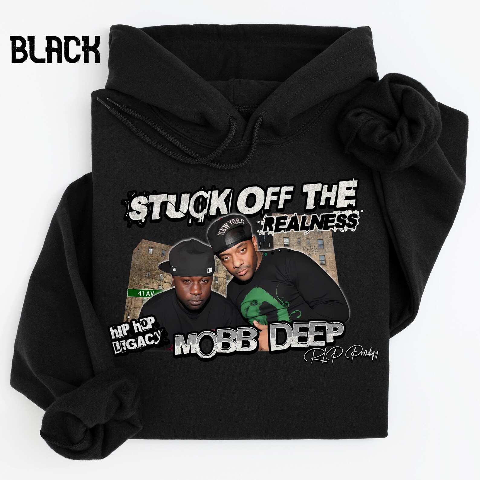 Mobb Deep Hoodie - Vintage Rap Hoodie - 90s Hip Hop Sweater - Mobb Deep ...