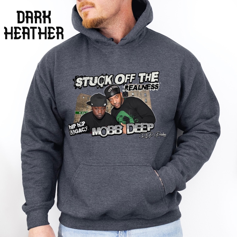 Mobb Deep Hoodie Vintage Rap Hoodie 90s Hip Hop Sweater Mobb Deep Merch ...