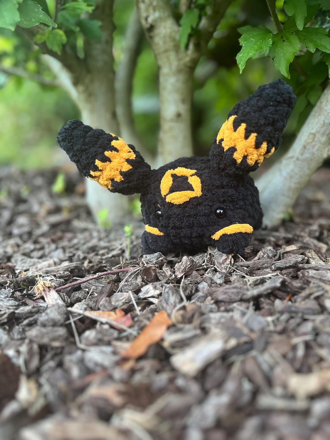 Umbreon Crochet Plush - Etsy