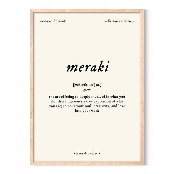 Meraki - Etsy