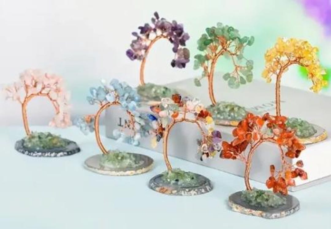 Crystal Lucky Trees - Etsy