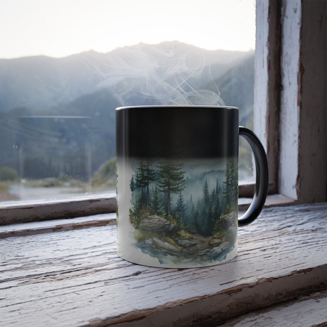 Magic Mug Heat Sensitive Color Changing Coffee Cup Perfect Gift for Tea ...