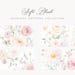 Blush Pink Floral Seamless Patterns: Watercolor Roses (digital Papers ...