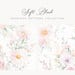 Blush Pink Floral Seamless Patterns: Watercolor Roses (digital Papers ...