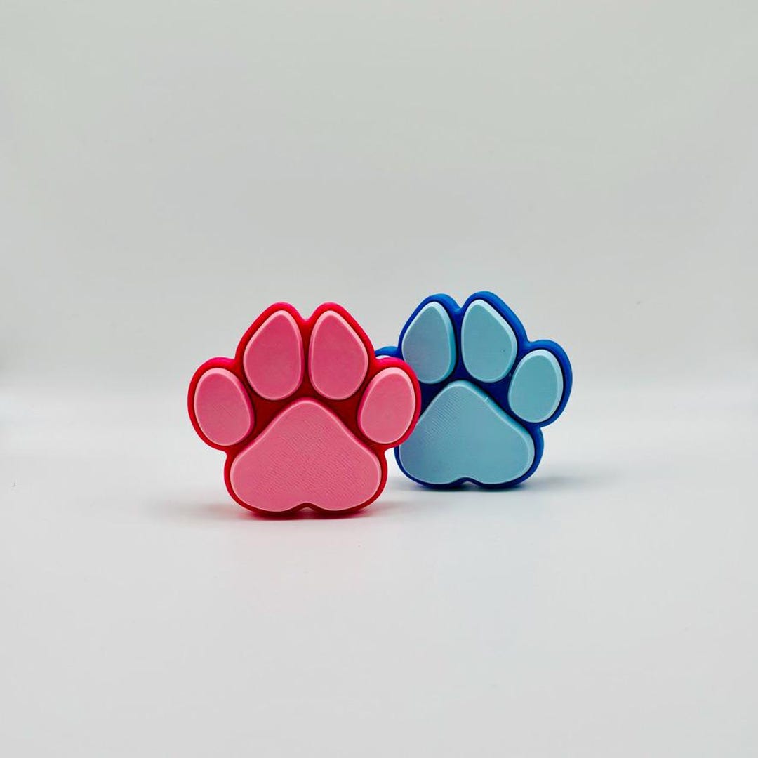 Paw Clicker - 3D Printed Fidget for Stress Relief - Etsy