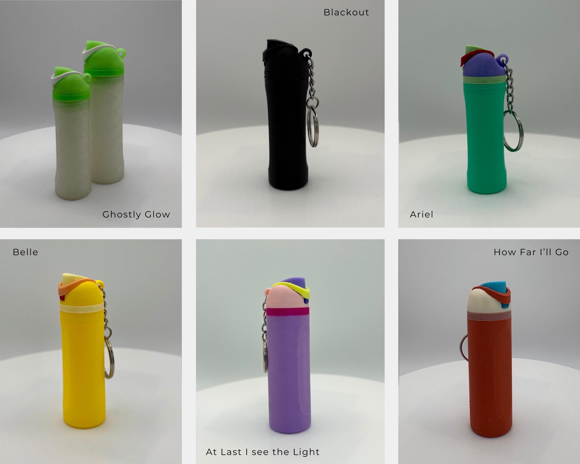 Owala Inspired Lip Balm Holder Keychain - Trendy 3D Printed Freesip ...