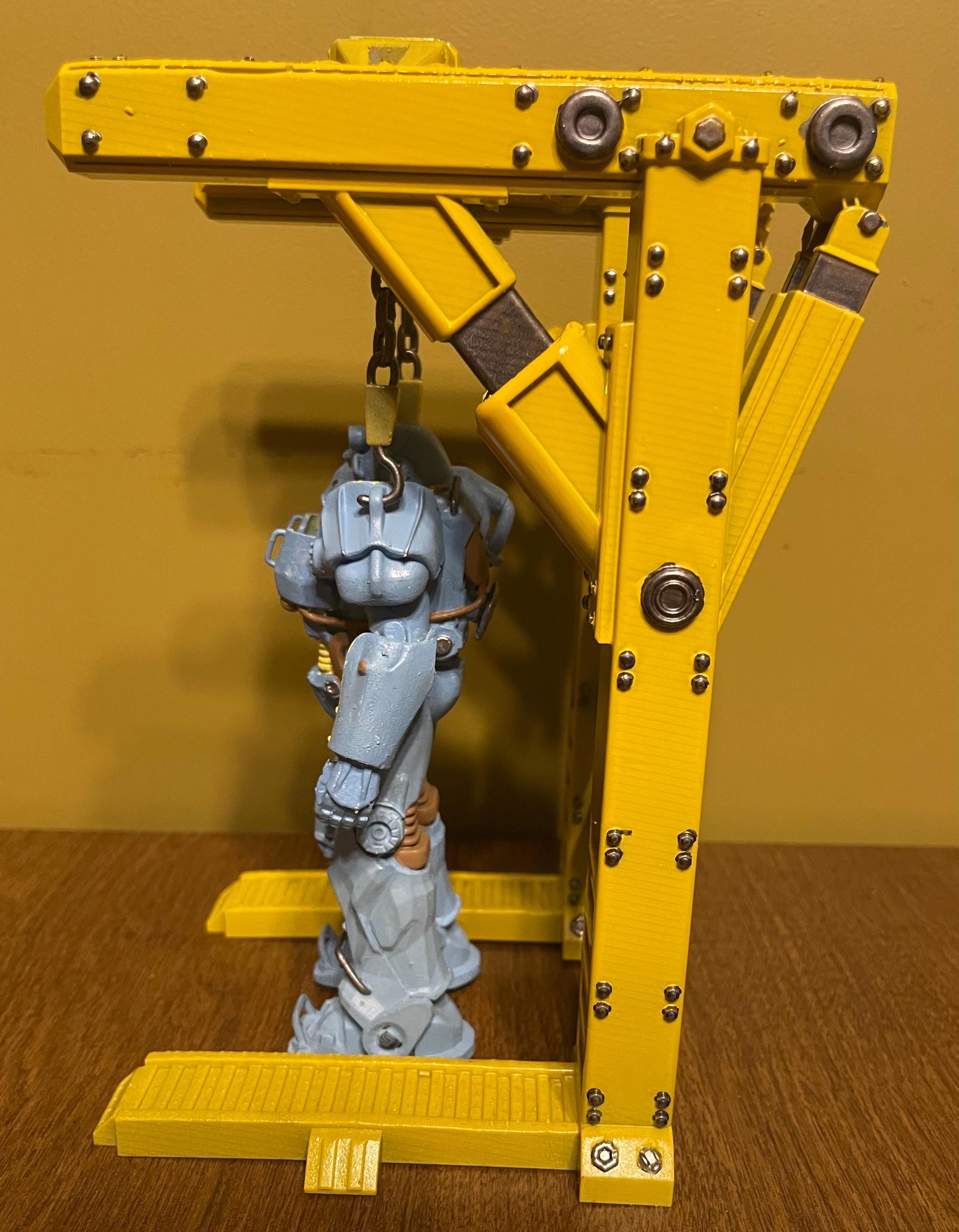 Fallout 4 T-60 Power Armor Vault Tec Paint Job Resin Figurine - Etsy