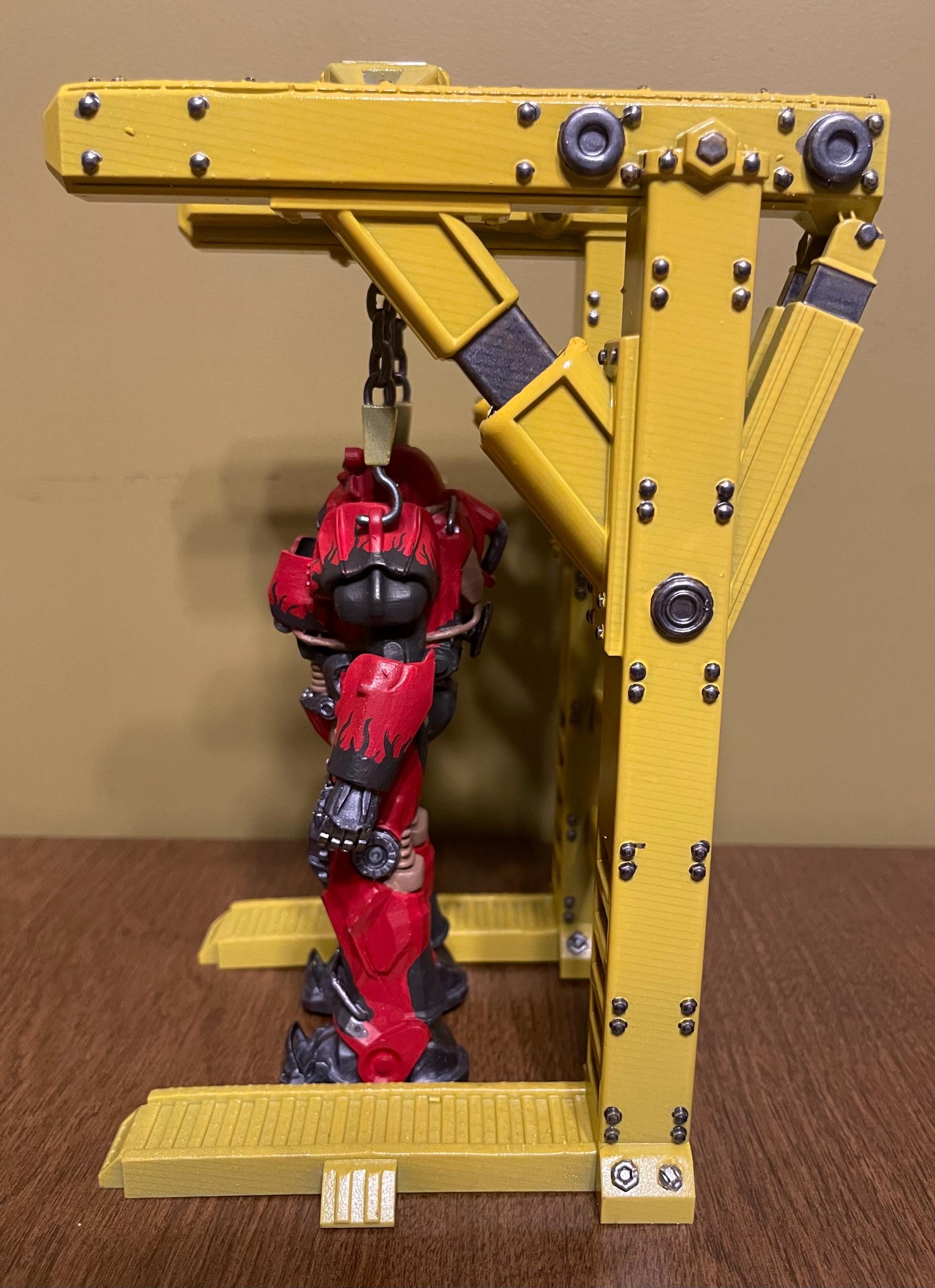 Fallout 4 T-60 Power Armor | Hot Rod Flames Paint Job | Resin Figurine ...