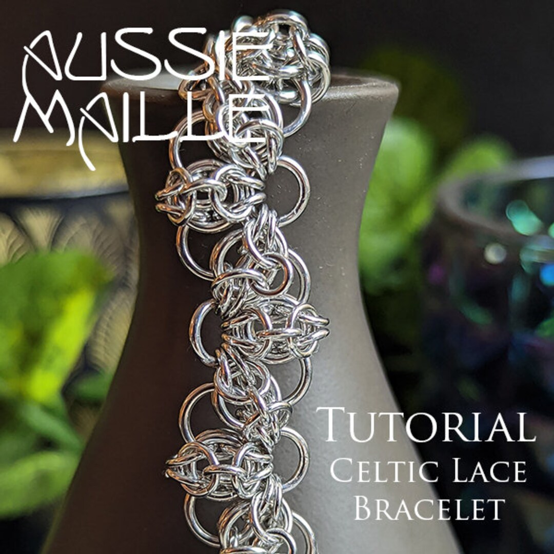 Chainmaille Tutorial - Celtic Lace Bracelet - Etsy