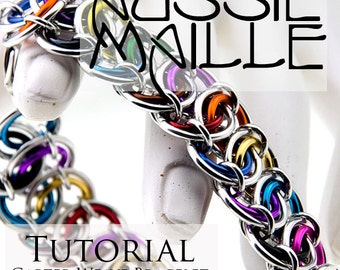 Chainmaille Tutorial Stretchy Helm Weave Bracelet | Etsy