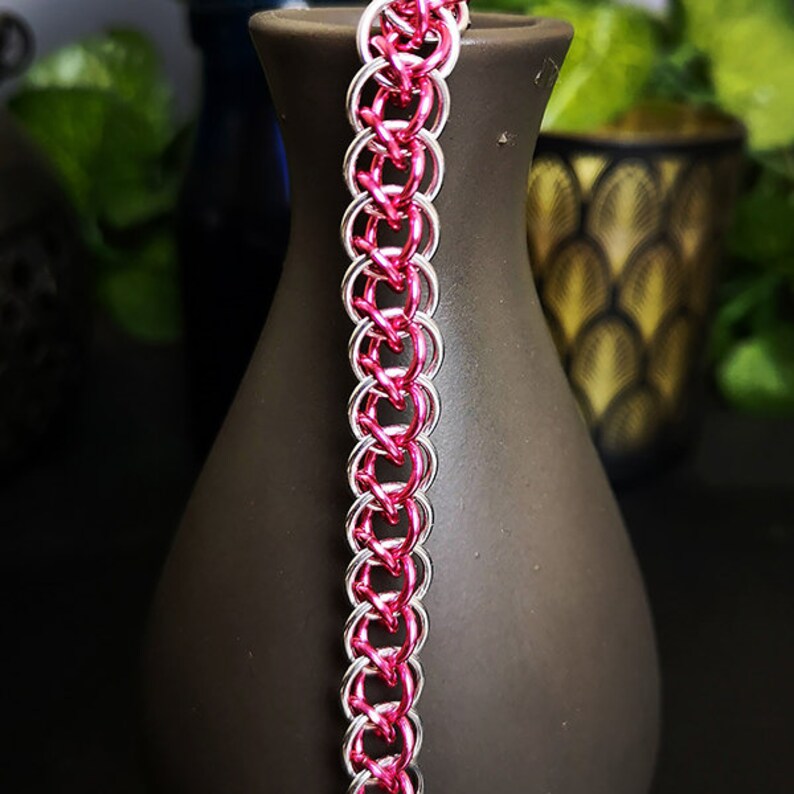 Chain Maille Tutorial Mermaid Tail Bracelet - Etsy
