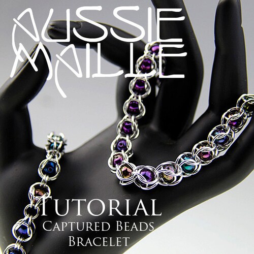 Chainmaille Tutorial Celtic Visions Chain Maille Bracelet - Etsy