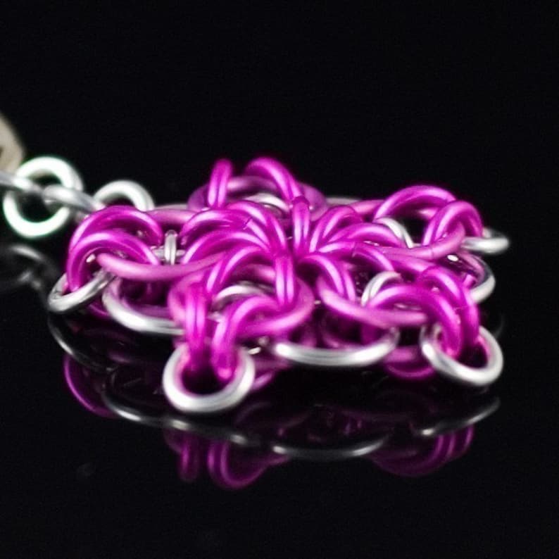 Chainmaille Tutorial Celtic Star Key Chain - Etsy