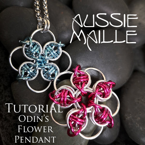 Chainmaille Pendant - Etsy