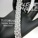 Chainmaille Tutorial Rosetta Chain Maille Bracelet - Etsy