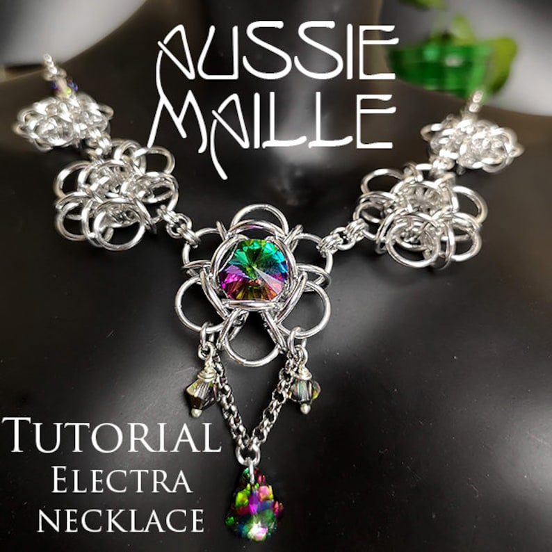 Chainmaille Tutorial - Electra Necklace - Etsy