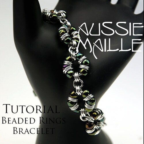 Chain Maille Tutorial Trizantine Bracelet | Etsy