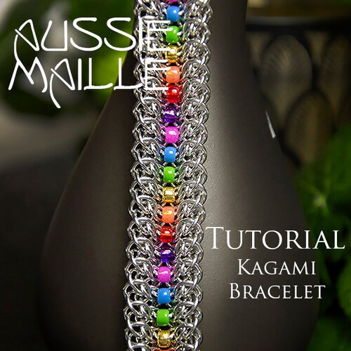 Chain Maille Tutorial Trizantine Bracelet - Etsy