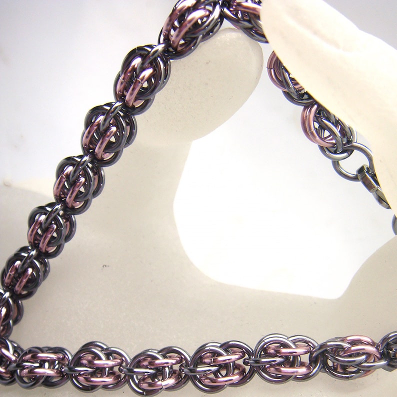 Chainmaille Tutorial Sweet Pea Bracelet - Etsy