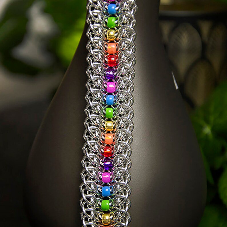 Chain Maille Tutorial - Kagami Bracelet - Etsy