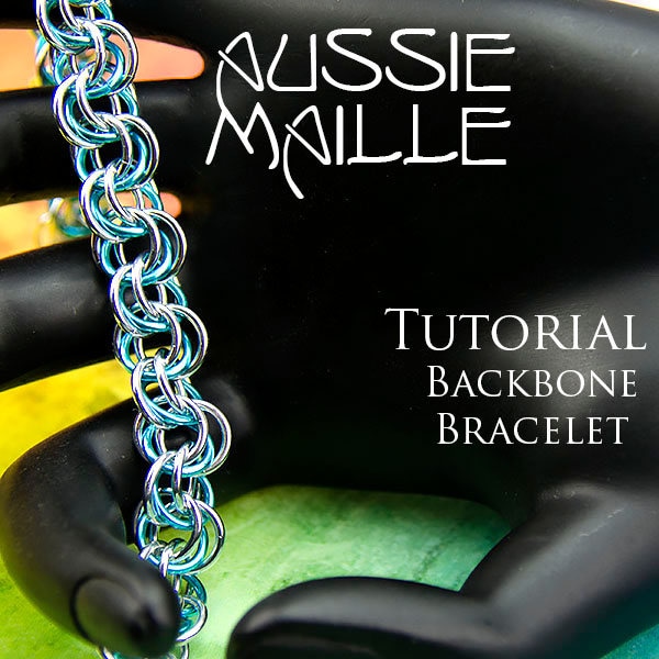 Chain Maille Tutorial Persiantine Bracelet - Etsy