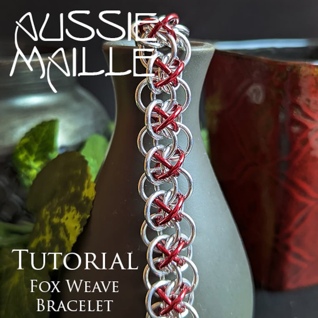 Chainmaille Tutorial - Fox Weave Bracelet - Etsy