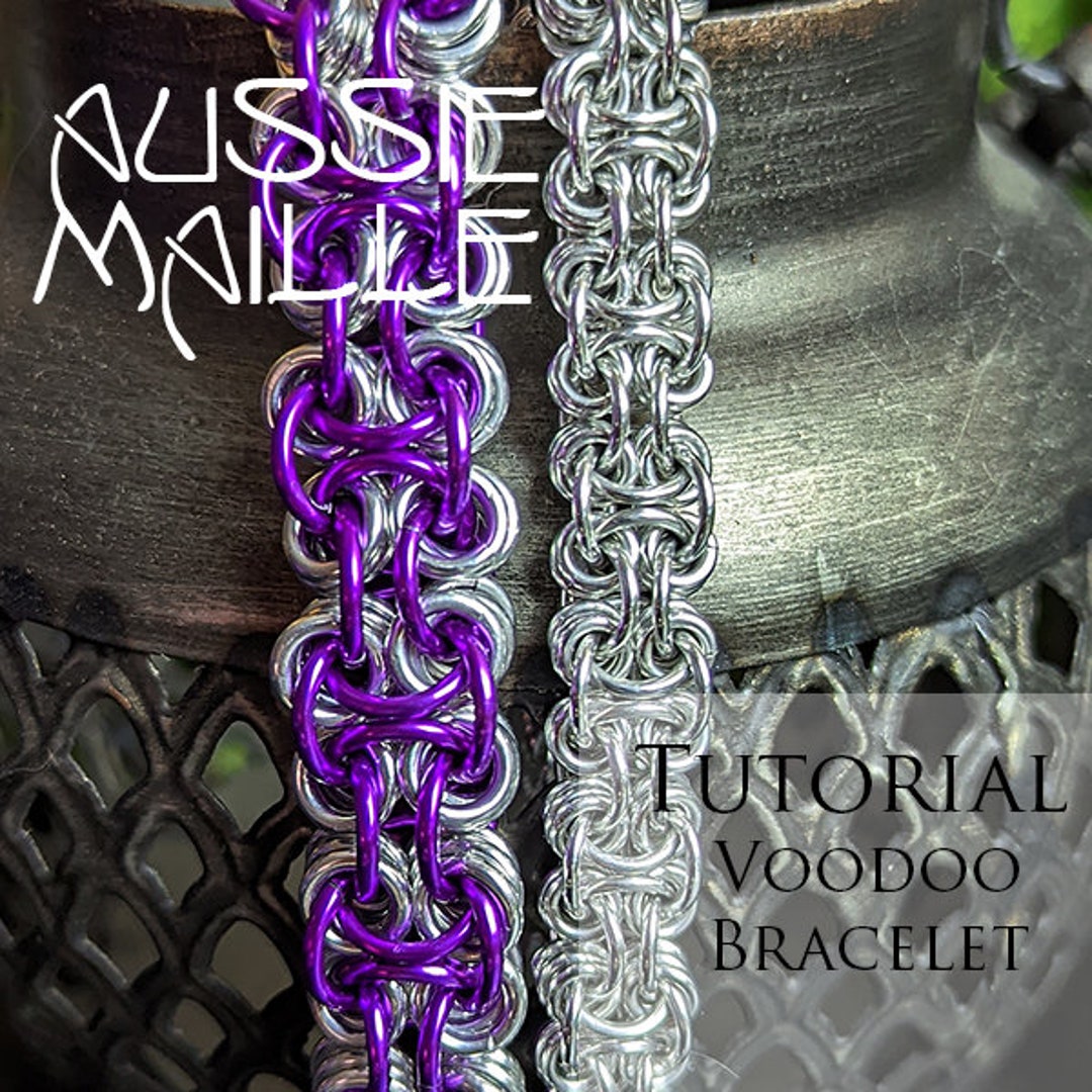 Chain Maille Tutorial - Voodoo Bracelet - Etsy