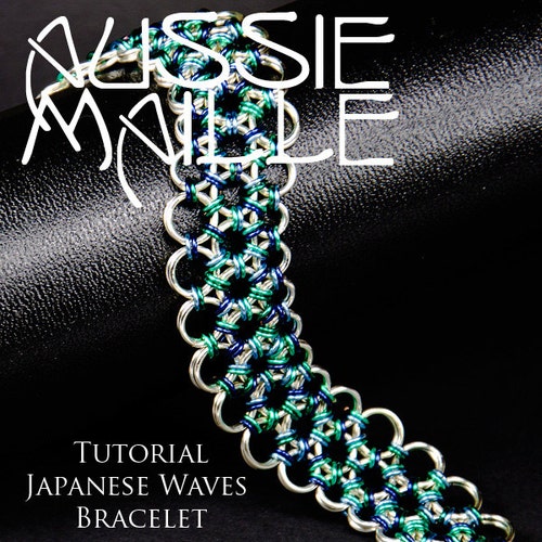Chainmaille Tutorial Celtic Visions Chain Maille Bracelet - Etsy