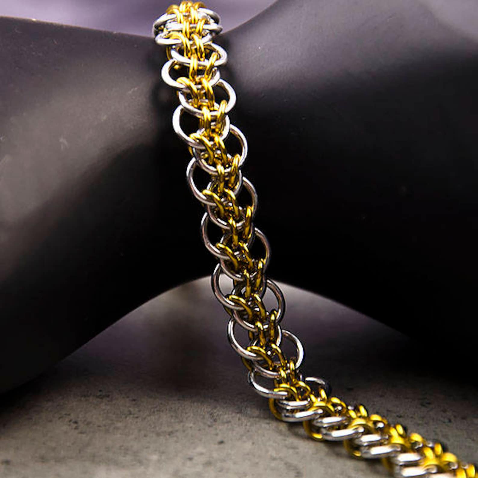 Chain Maille Tutorial Dragon Toes Bracelet - Etsy