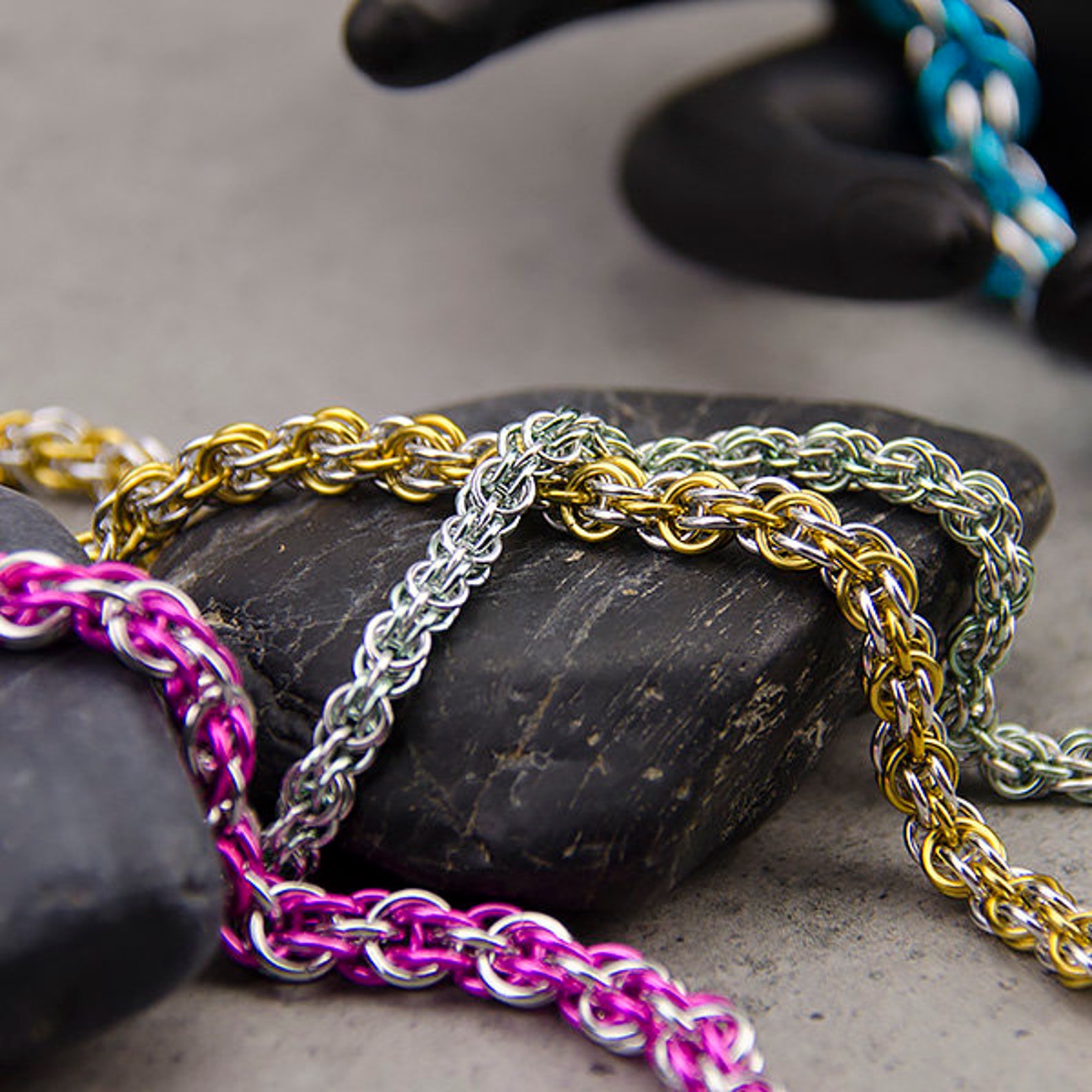 Chain Maille Tutorial Medopersian Bracelet - Etsy