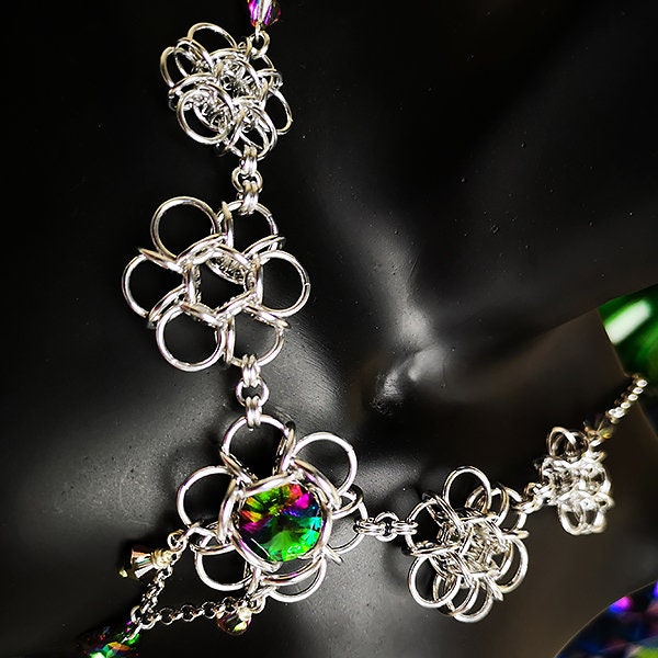 Chainmaille Tutorial - Electra Necklace - Etsy