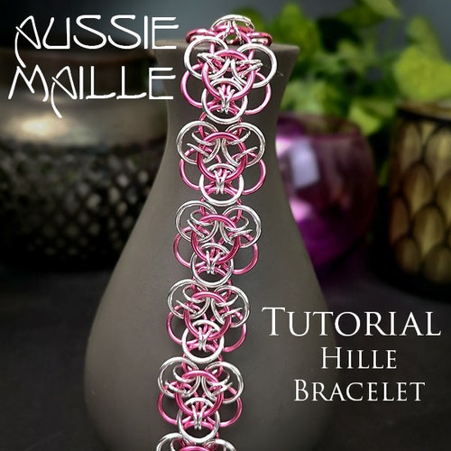 Chain Maille Tutorial Dragon Steps Bracelet - Etsy