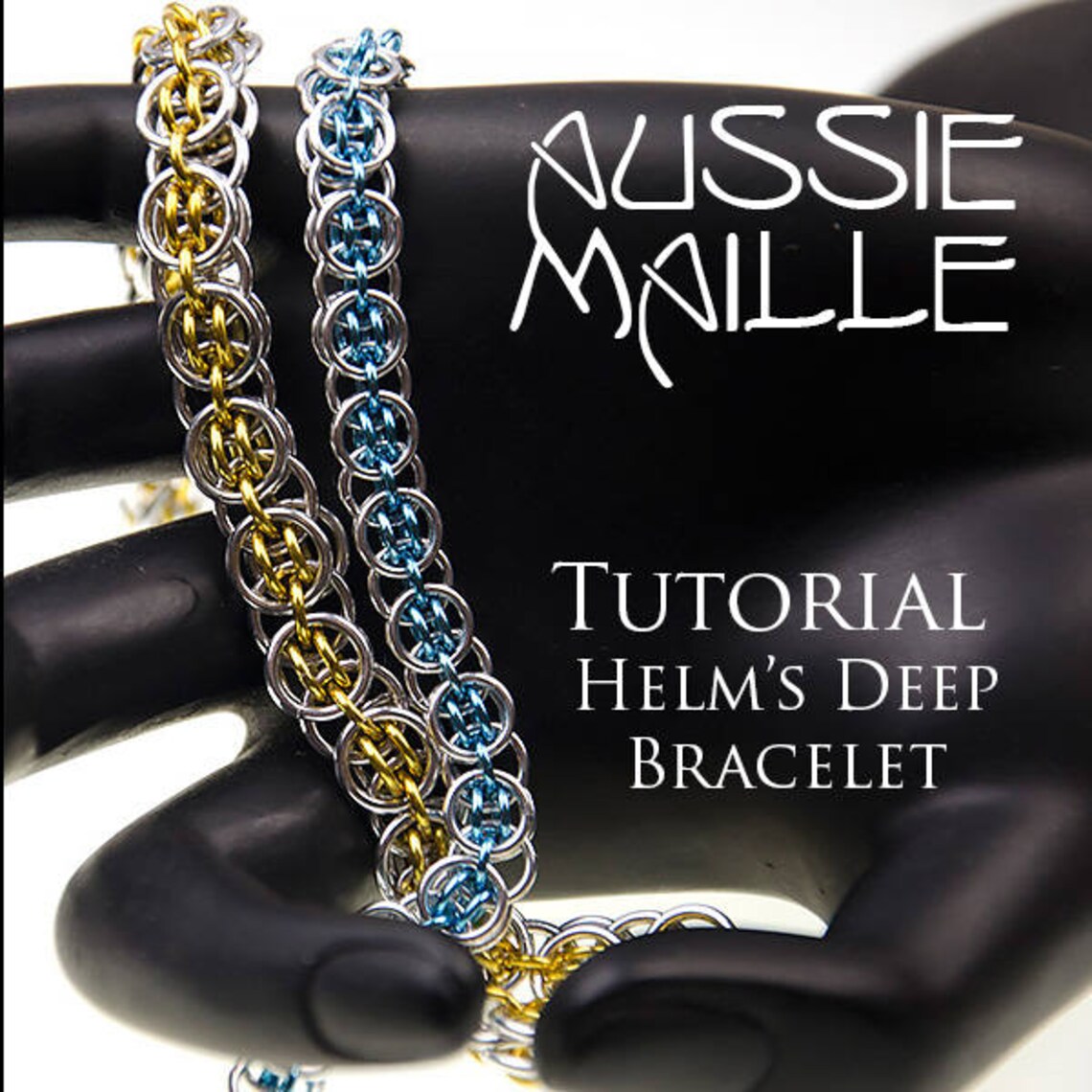 Chain Maille Tutorial Helms Deep Bracelet - Etsy
