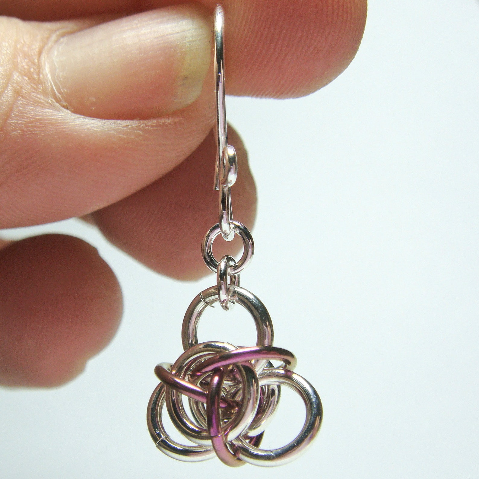 Chainmaille Tutorial Tao3 Earrings - Etsy